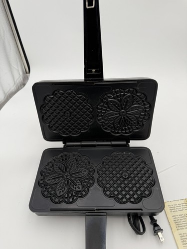 🔥VillaWare Prima Pizzelle Baker 🔥Italian Waffle Cookie Maker #5000-NS ...