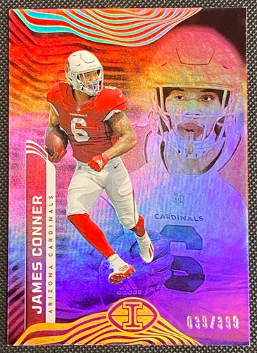 2022 Panini Illusions - James Conner #2 Trophy Collection Pink /399 for ...