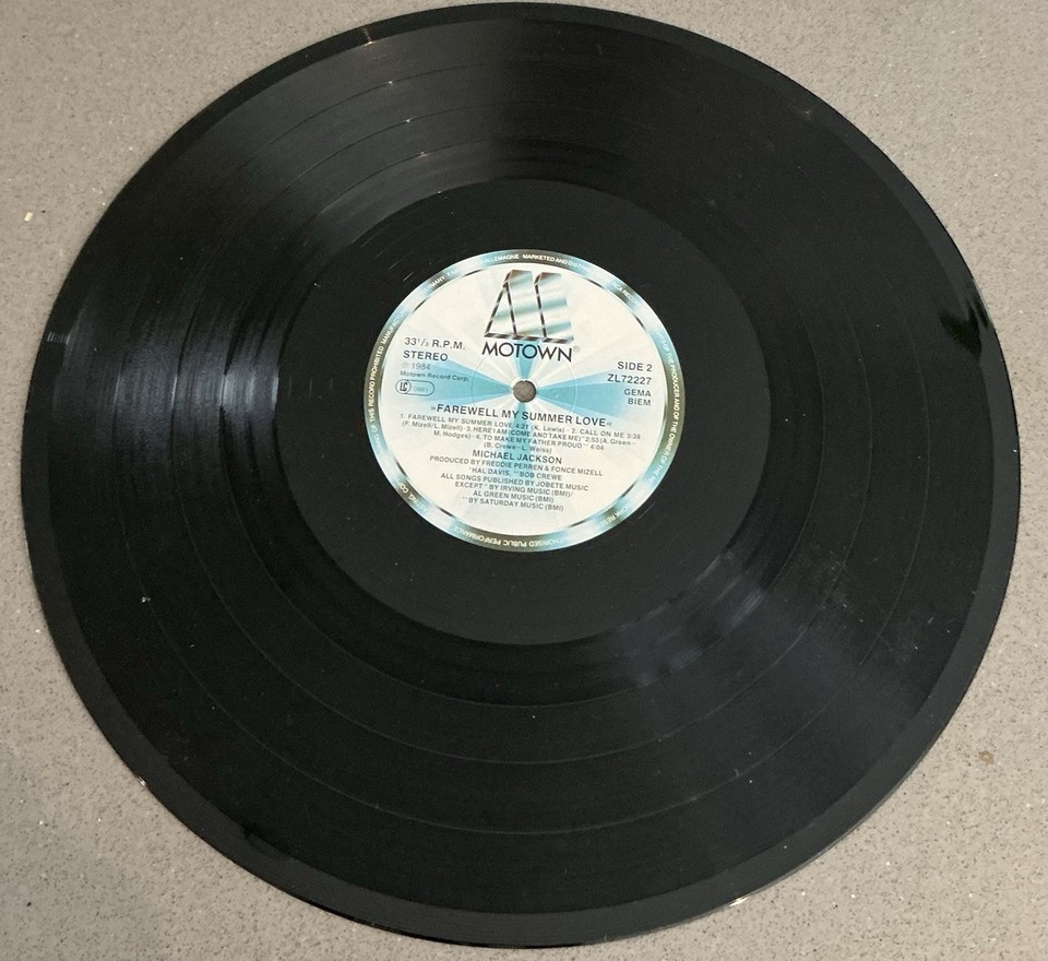Michael Jackson Farewell My Summer Love 12” LP Vinyl 1984 | eBay UK