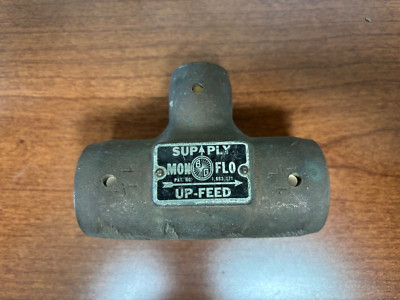 1 1/4" x 1 1/4" x 3/4" Brass Mono Flow Tee B&G Monoflo (4 Pieces) | eBay