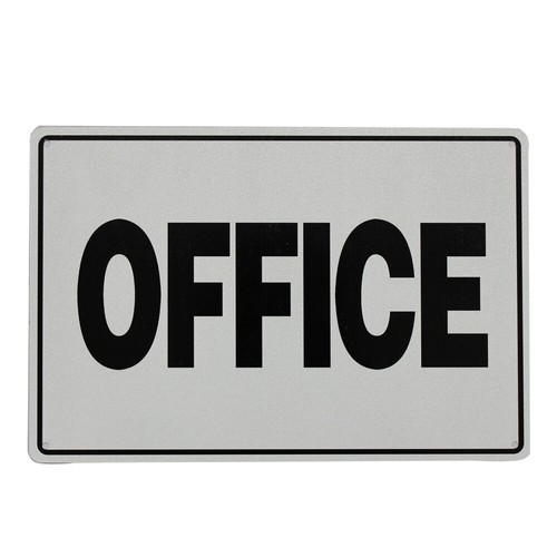 Warning Notice Office Guest Direction Indication Way 20x30cm Metal ...