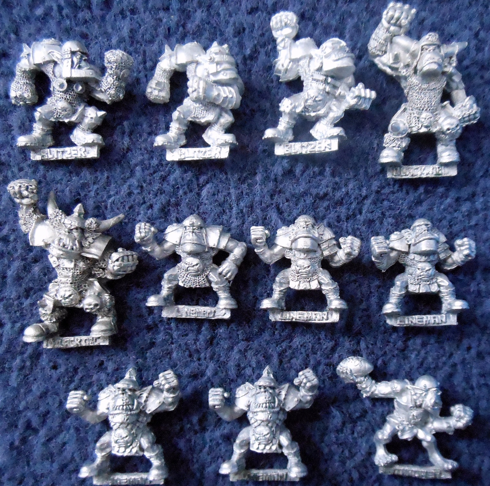 1993 Orc Bloodbowl 3rd Edition Team Citadel Orcland Raiders Ork Fantasy ...