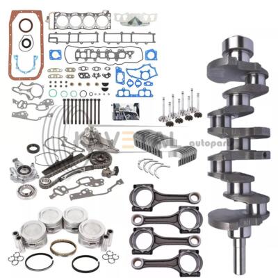 Engine Rebuild Crankshaft Rods Piston Timing Kit for Toyota 22R 22RE ...