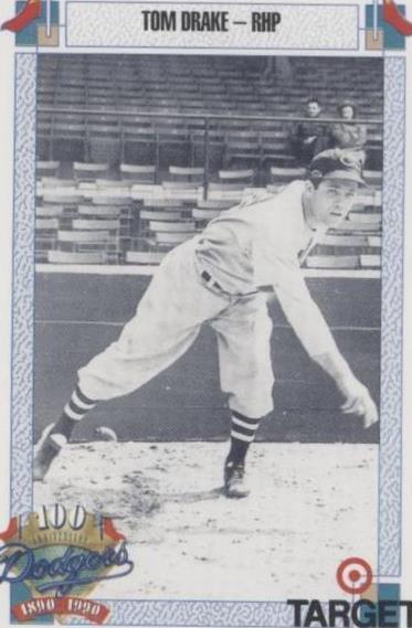 1990 Target Dodgers 100th Anniversary - Tom Drake #201 (RC) for sale ...