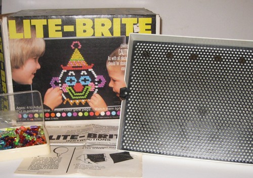 Vintage LITE- BRITE - 1981 - Works | eBay