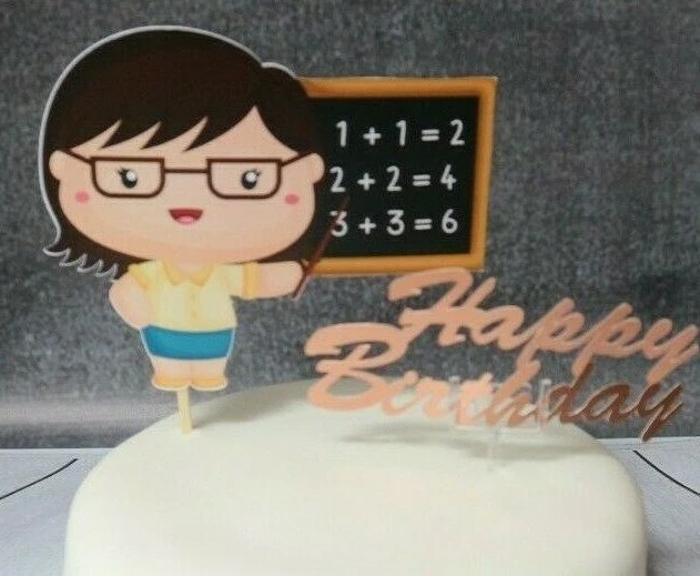 Retirement Cakes For Math Teachers