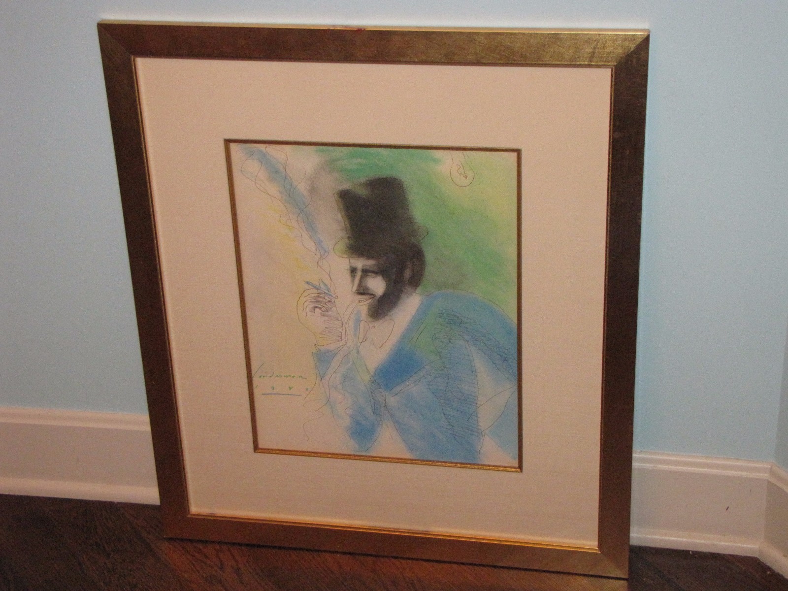 EARL LINDERMAN Original Watercolor Painting 13"x16" SIGNED | eBay