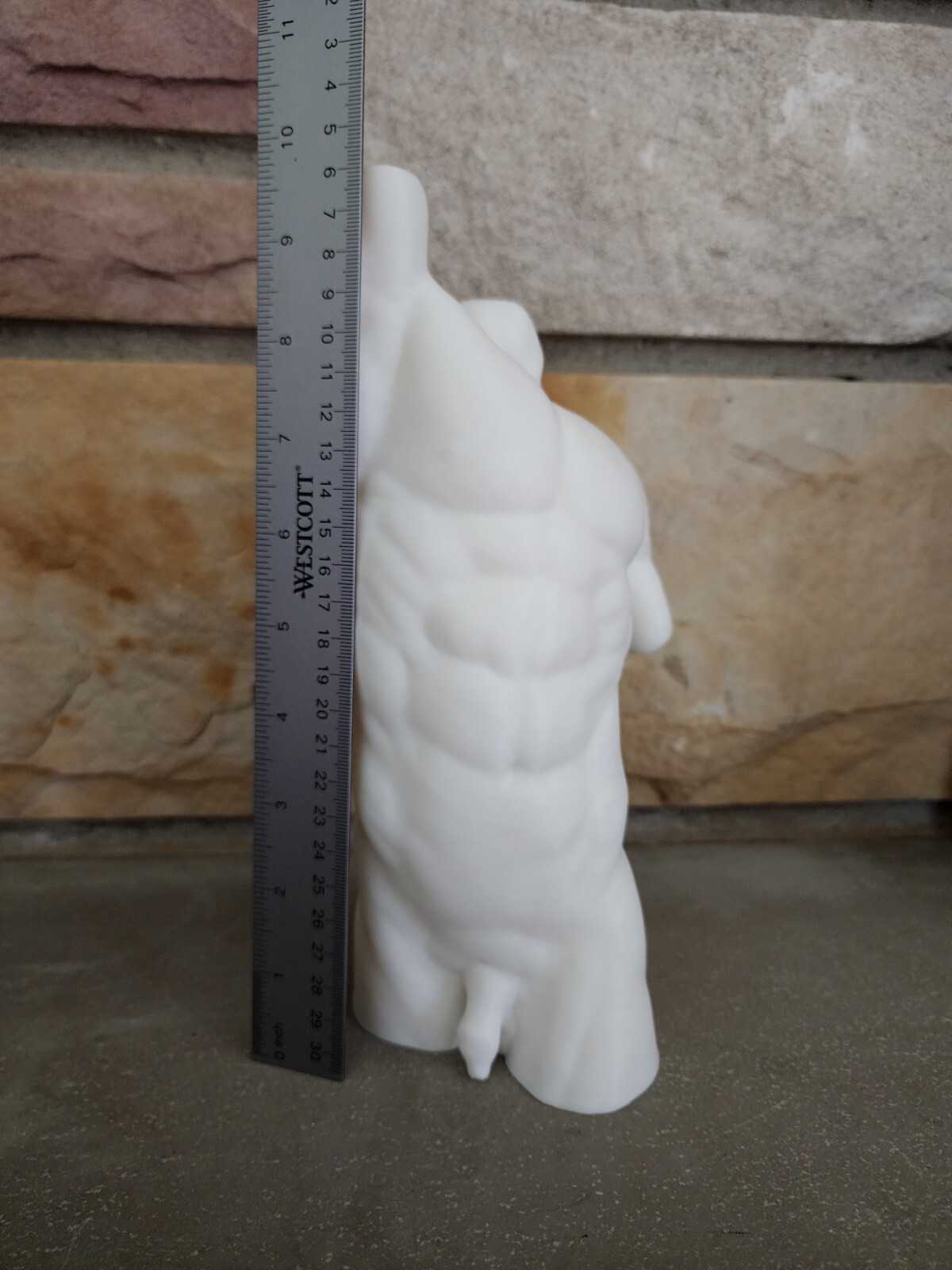 Apollo Muscular Male Greek Torso Statue Figure Model for Display | eBay