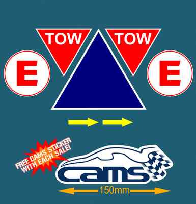 CAMS APPROVED RACE DAY STICKER SET RALLY DRIFT MOTORSPORT JDM CAMS ...