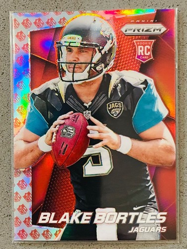 2014 Panini Prizm Football #235 Blake Bortles Silver Prizm NFL Shield ...