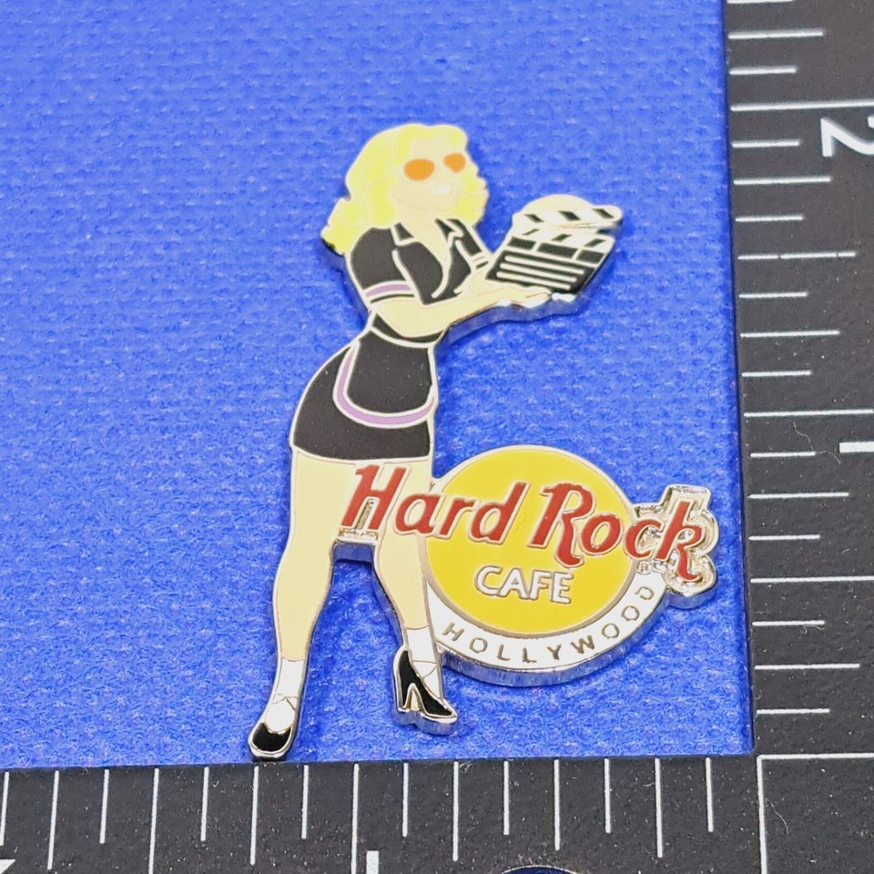 Hard Rock Cafe Pin Hollywood Girls of Rock Series 2 Black Uniform 2003 ...