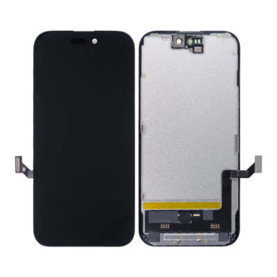 lcd schermo COMPLETO SOFT OLED PREMIUM IPHONE 15 IC REMOVIBILE A2846 ...