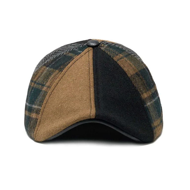 Authentic Boston Scally: "The Guinness" Patchwork Cap Size S New! w/Hat ...