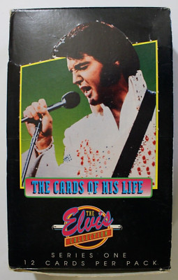 ELVIS PRESLEY 1992 The Cards His Life Series 1 Trading Card Box 36 ...