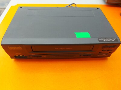 ⭐️⭐️⭐️⭐️⭐️ Symphonic VR-60WF 4 Head VHS Video Cassette Recorder VCR | eBay