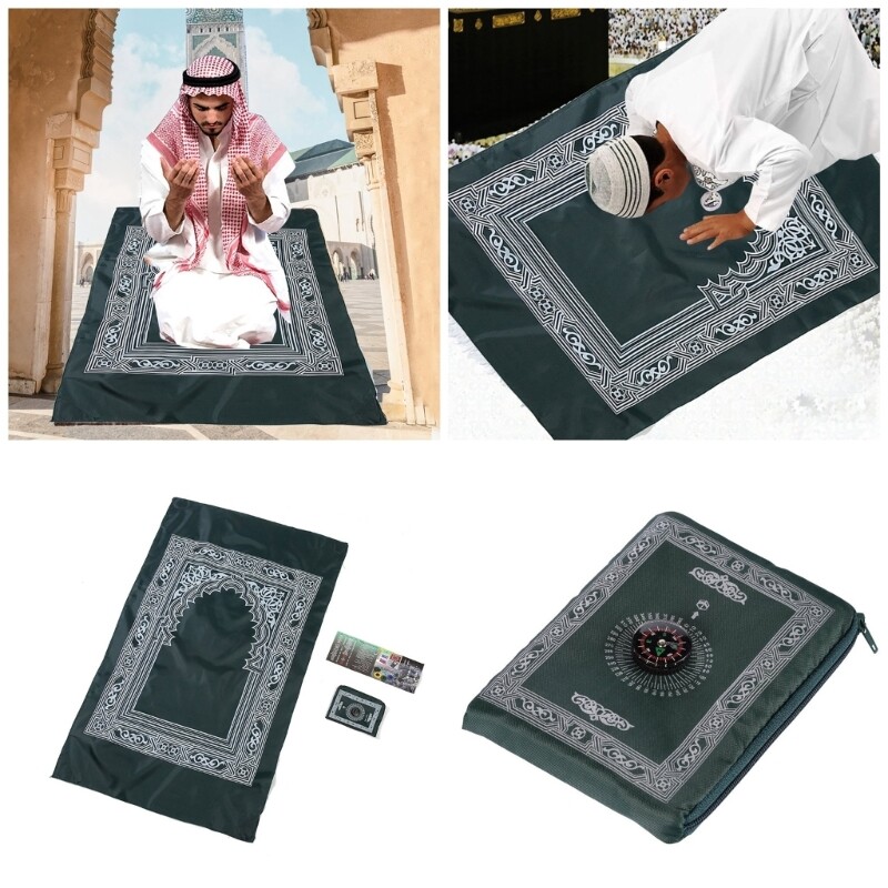 Soft Embossed Blanket Prayer Mat for Muslims Worshiping Prayings Mat ...
