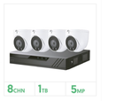 Eagle CCTV Kit - 8 Channel 1TB DVR with 4 x 5MP Full-Colour Security ...