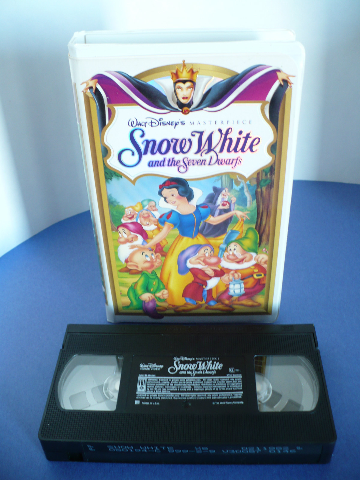 Lot of 4 Walt Disney Classic Animated Movie VHS Tapes Snow White ...