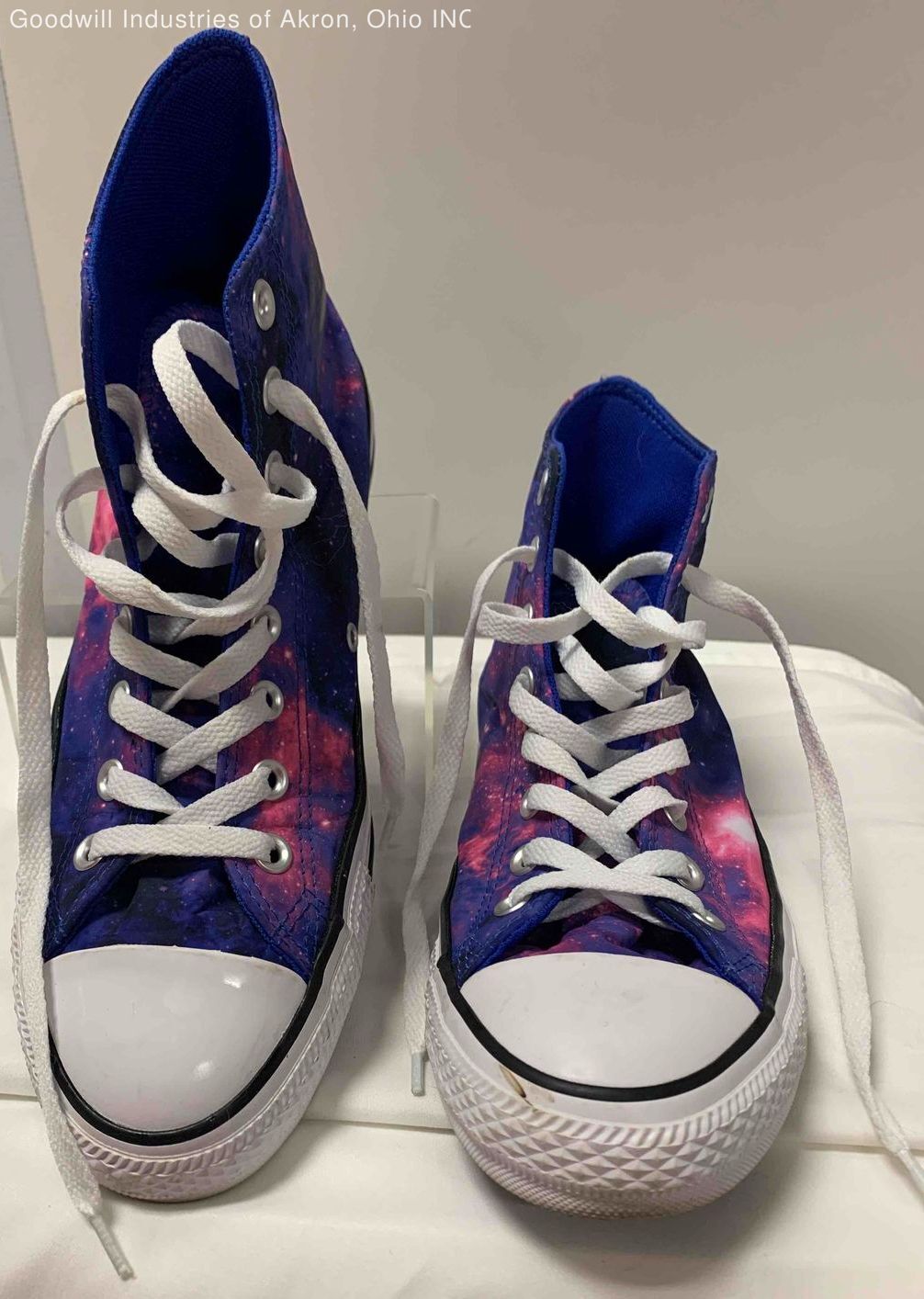 Gently Loved Men's Solar System Purple/Pink Converse … - Gem