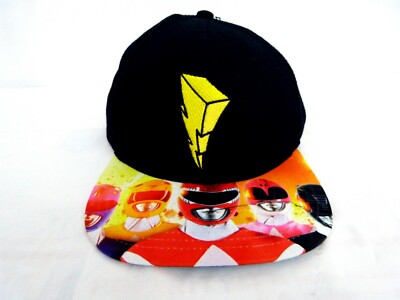 Mighty Morphin Power Rangers Hat Ball Cap 2016 Adult Snapback | eBay