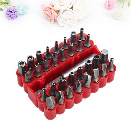 33pcs Bit Socket Set Power Drive Dr Socket Treiber Bit Tool Set Kit ...