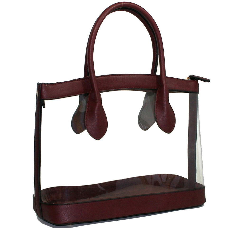 Women Clear Handbag See Through Purse | eBay