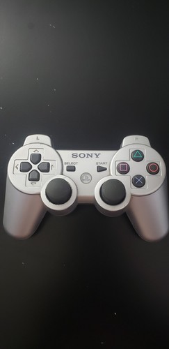 Sony PS3 DualShock 3 Wireless Controller Silver CECHZC2U For Parts/Not Working | eBay