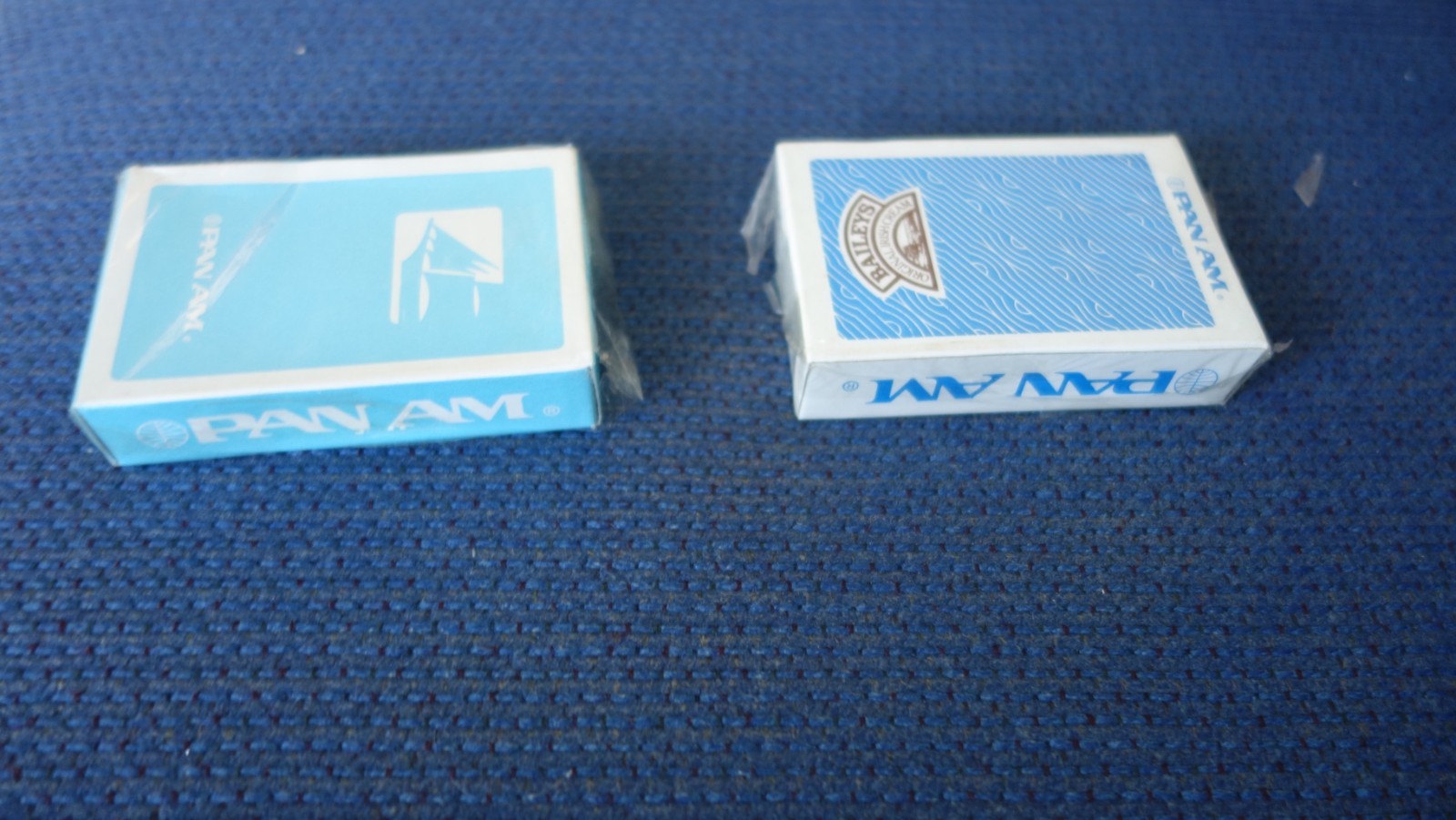 5 Full Decks - Pan Am Playing Cards 2 NEW SEALED and 3 USED BUT NICE ...