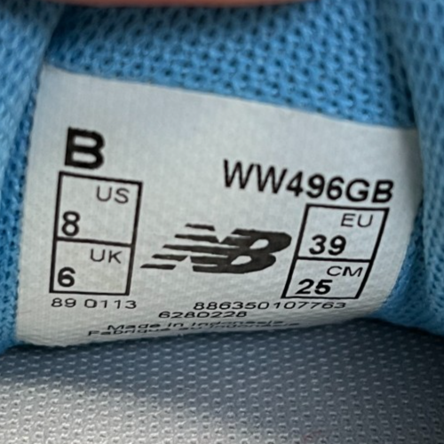 New Balance 496 Womens Size 8 Gray White Athletic Running Walking Shoes ...