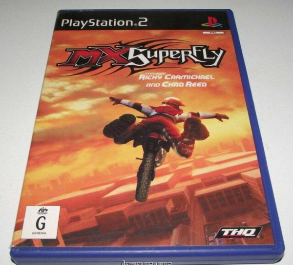 MX Superfly Sony PlayStation 2 Ps2 Motorcross Game PAL THQ Australian ...