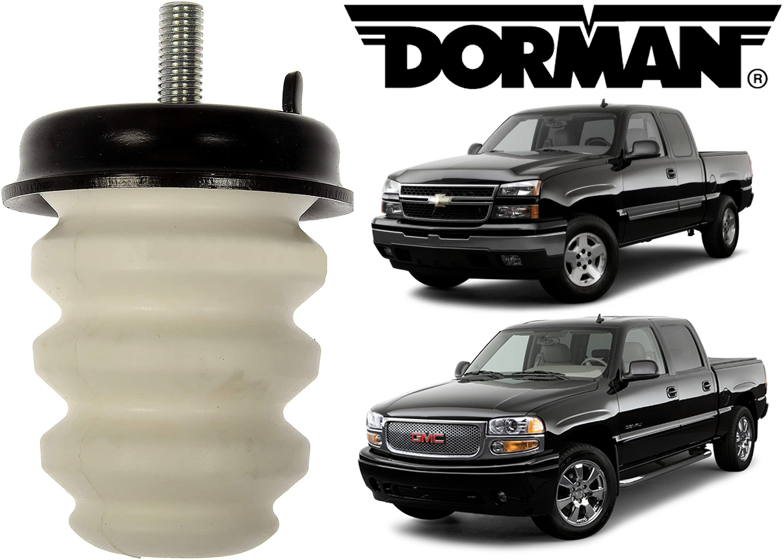 Dorman 523-049 Rear Jounce Bumper For 1999-2006 Silverado & Sierra New ...