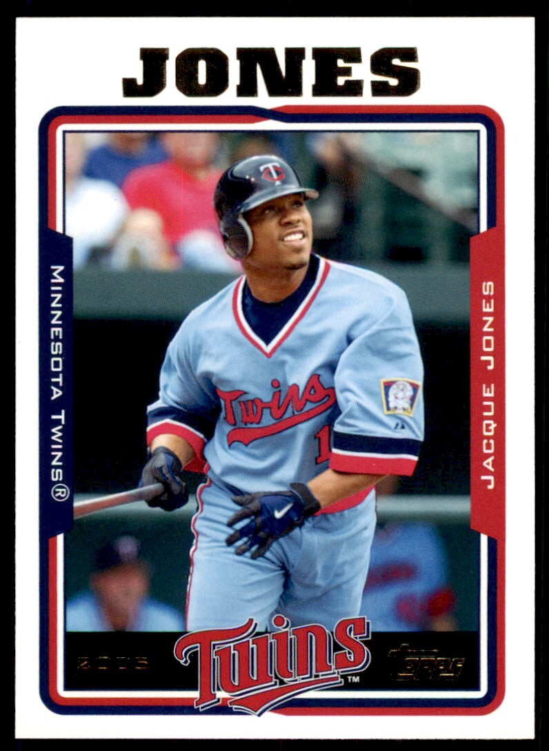 2005 Topps Jacque Jones . Minnesota Twins #585 | eBay