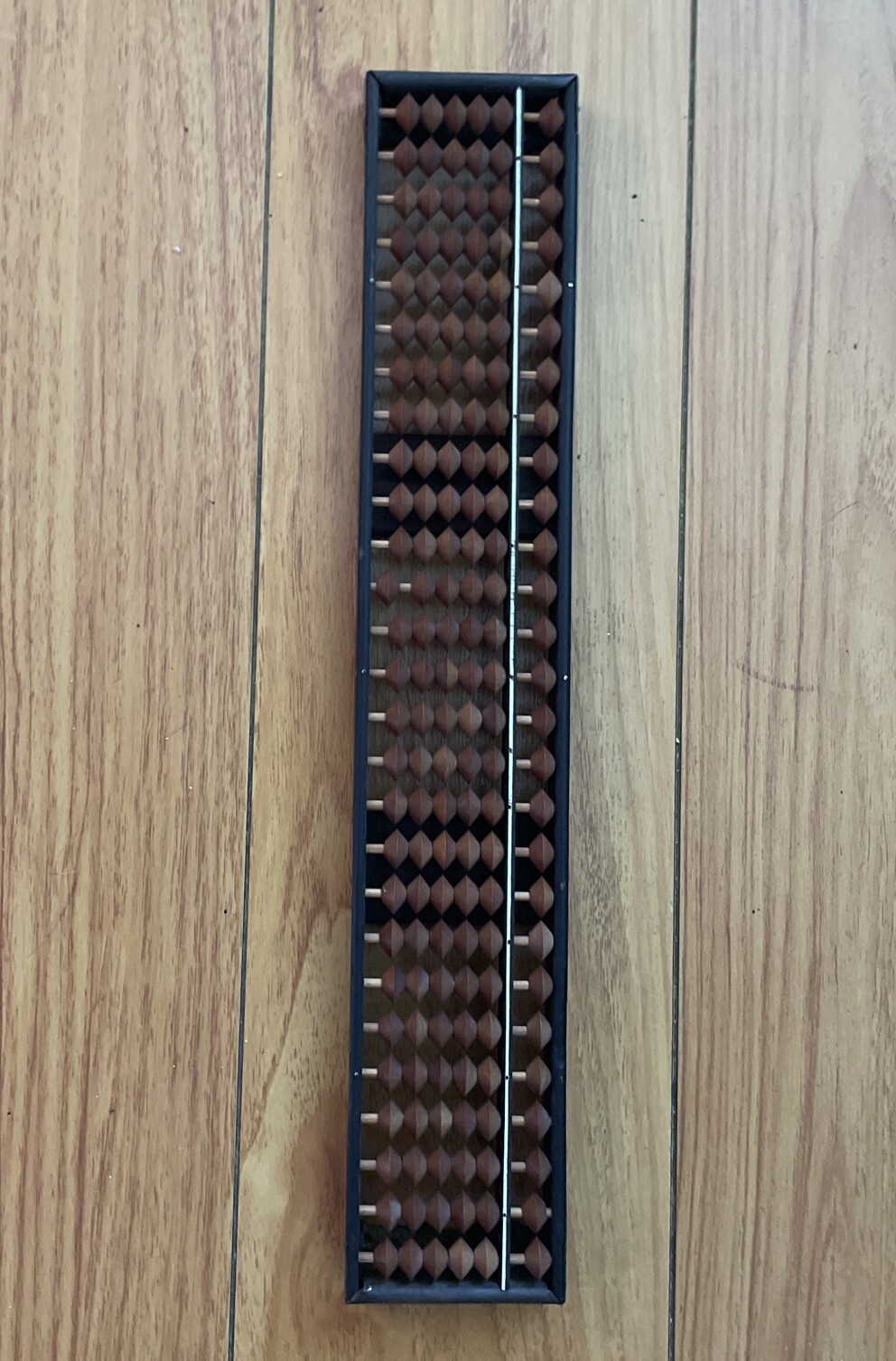 Japanese Vintage Wooden Abacus Calculating Tool 1/5 Beads 27 Rows | eBay