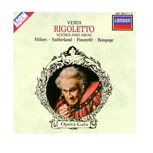 VERDI RIGOLETTO - Scenes & Arias - Milnes Sutherland Pavarotti Bonynge CD 28942130326| eBay