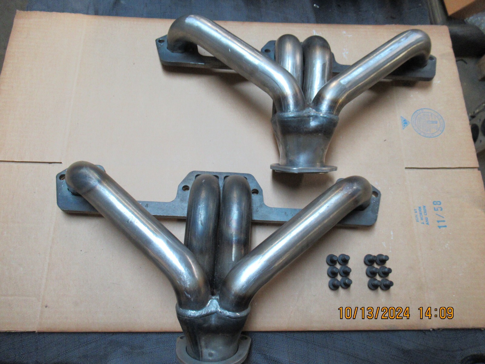 Summit Racing Block Hugger Headers 1 5/8" Primaries G9064 318 340 360 ...