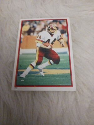 1985 Topps MINI STICKER John Riggins #255 | eBay