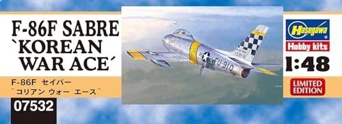 Hasegawa 1/48 American F-86F Saber Korean War Ace Plastic Model kit ...