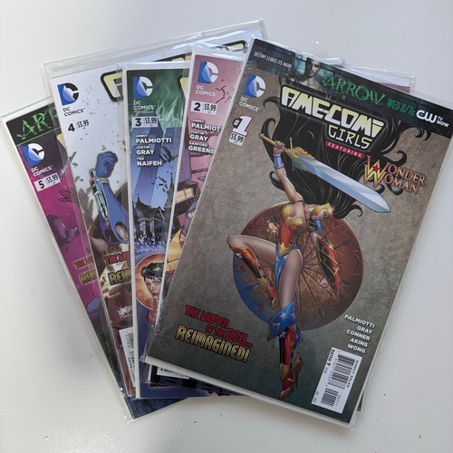 DC Comics AMI COMI GIRLS # 1 - 5 Run Boarded & Bagged | eBay UK
