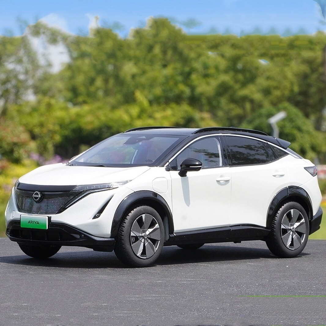 PAUDI 1/18 Scale Nissan ARIYA White DieCast Car Model Toy Collection ...