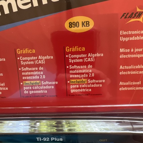 Texas Instruments TI-92 Graphing Calculator for sale online | eBay