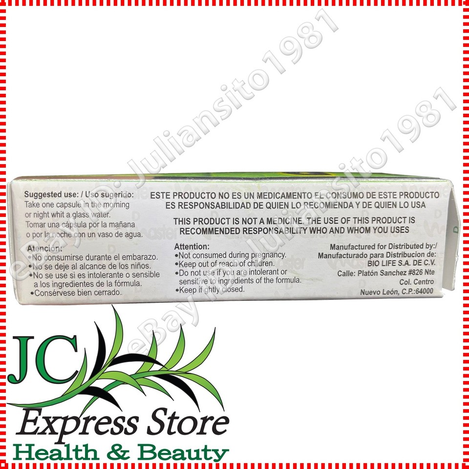 3 PACK DIET MASTER 90 CAPSULES TOTAL 100% UNIQUE & ORIGINAL UNISEX D ...