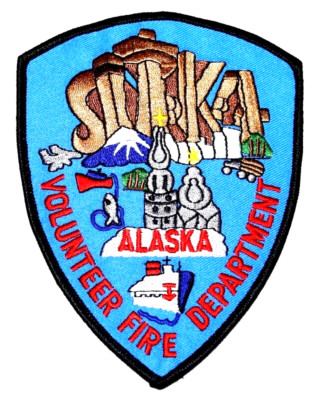 SITKA – VOLUNTEER FIRE DEPARTMENT - ALASKA AK Fire Patch EMS Rescue 5.5 ...