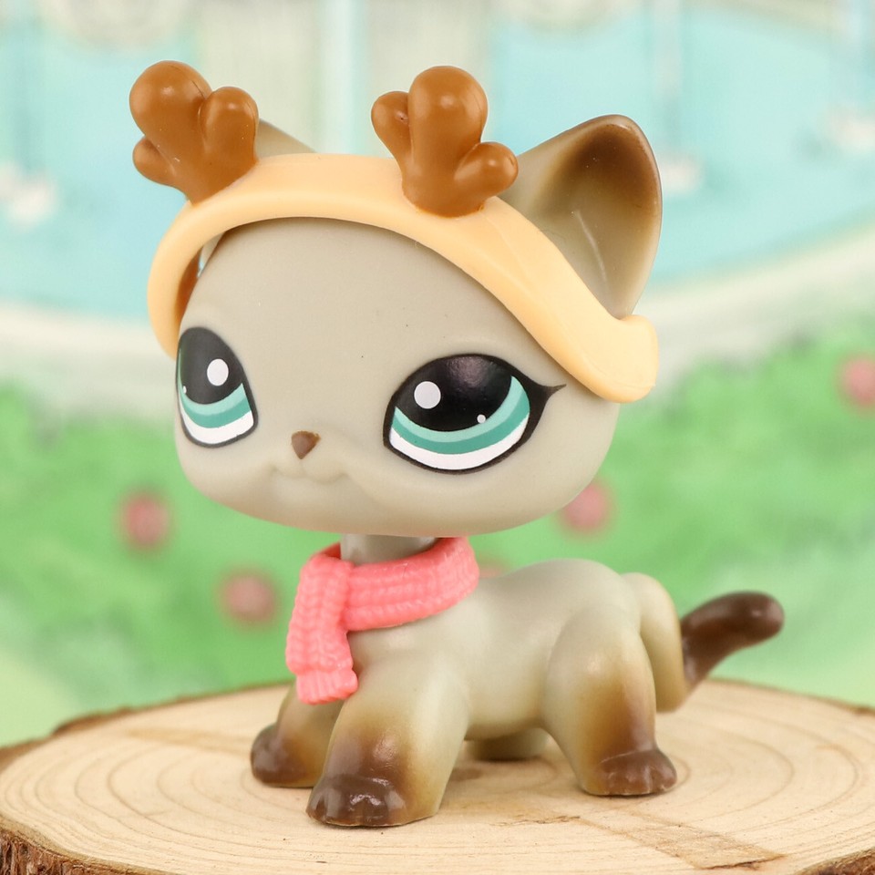 lps Grey Short Hair Cat Egyptian Kitty 391 Animal Toy Kids Gift Collect ...