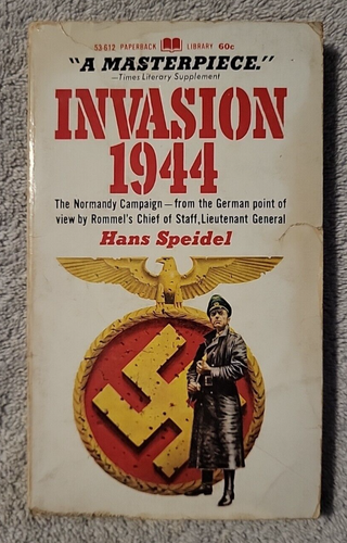 Invasion 1944 By Hans Speidel (1968, Paperback) | eBay