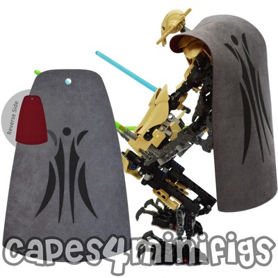 Large CUSTOM cape for your Lego Starwars General Grievous. CAPE ONLY | eBay