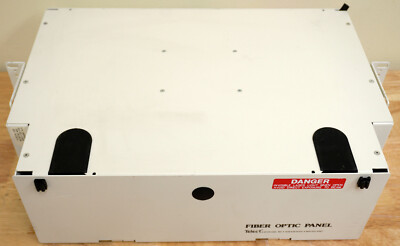 Telect Fiber Optic Patch Panel Cabinet W/5 Splice Trays - 19" Rack Mountable | eBay
