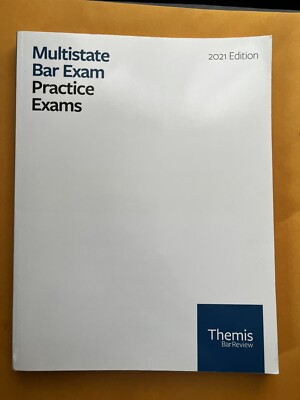 Themis Bar Review Multistate Bar Exam Practice Exams 2021 | eBay