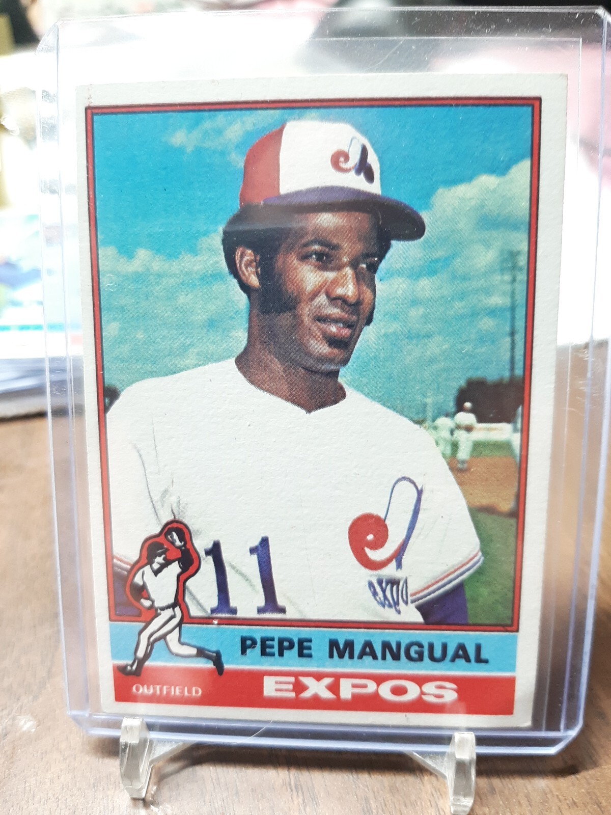 Pepe Mangual [Base] #164 Montreal Expos - 1976 Topps Baseball VG-EX | eBay