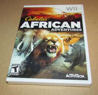 Cabela's African Adventures (Nintendo Wii) Brand New / Fast Shipping ...