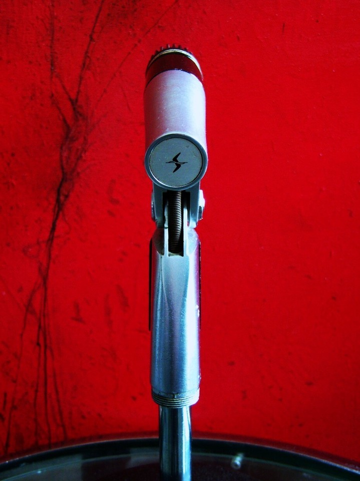 Vintage 1970's Shure 545S dynamic cardioid microphones w desk stand ...